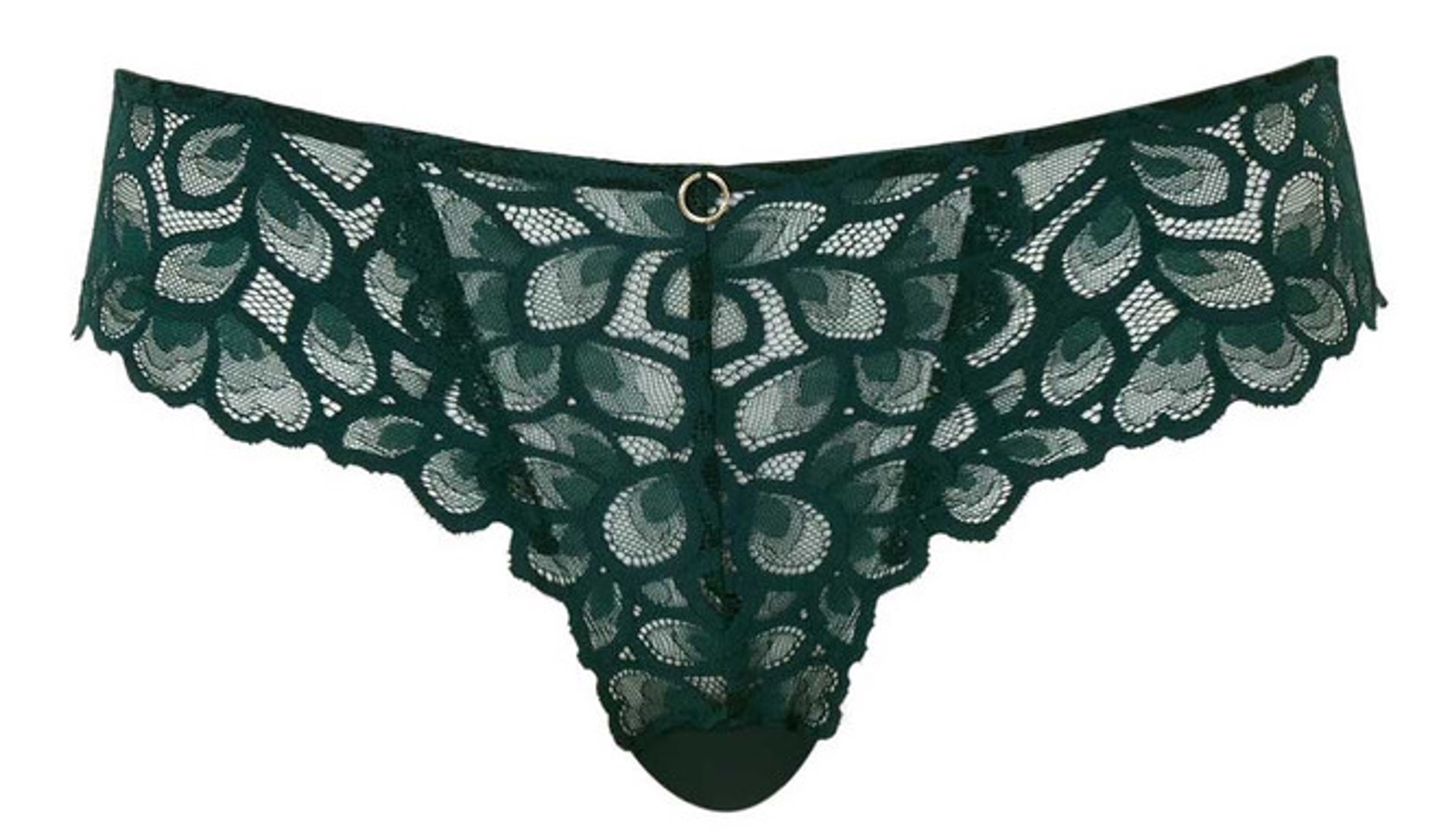 Lace Brazilian Brief Allure Raspberry