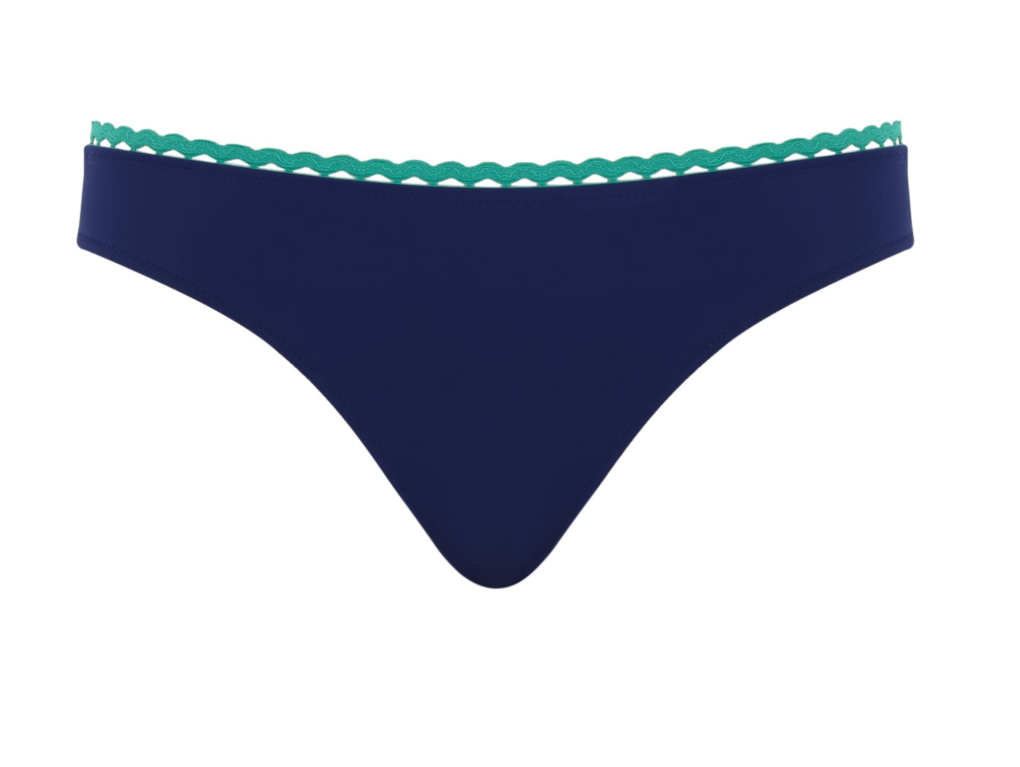 Ric Rac Navy Brazilian Swim Brief