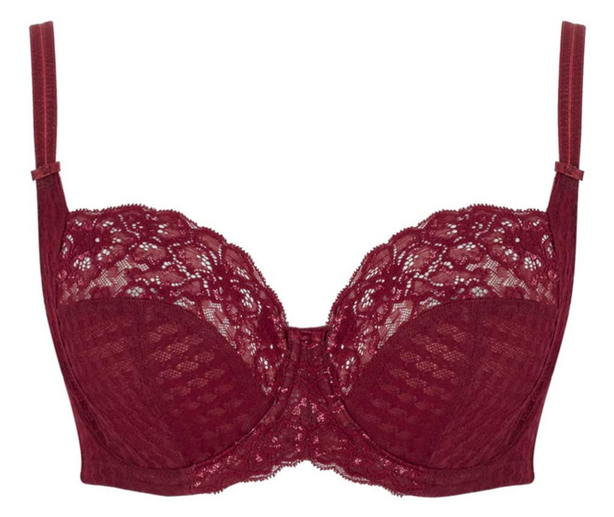 Envy Sparkling Cherry Lace Soft Cup Balconnet Bra