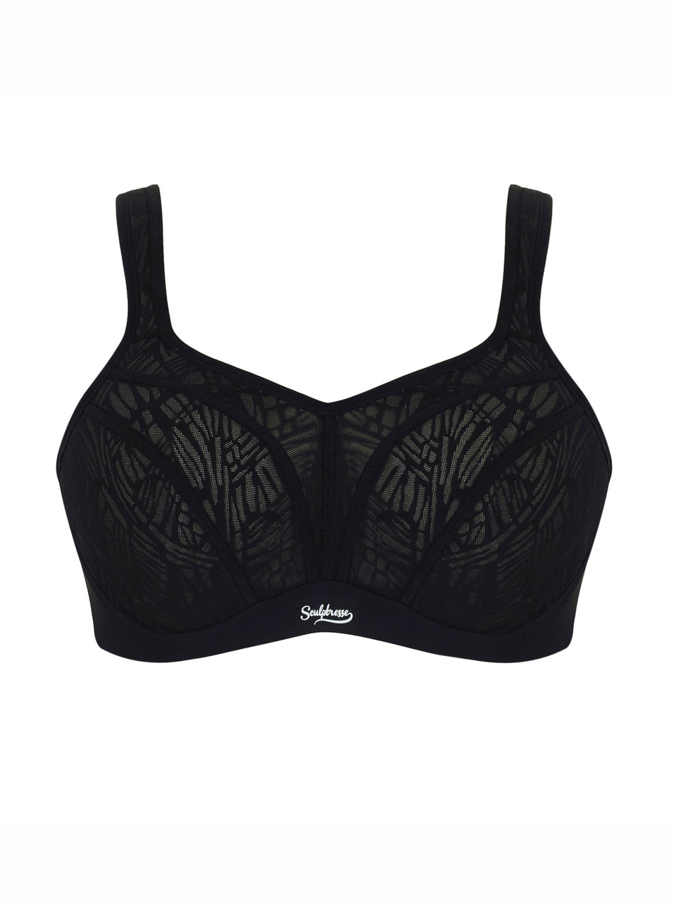 Sports Bra Non-Padded Black/Chalk