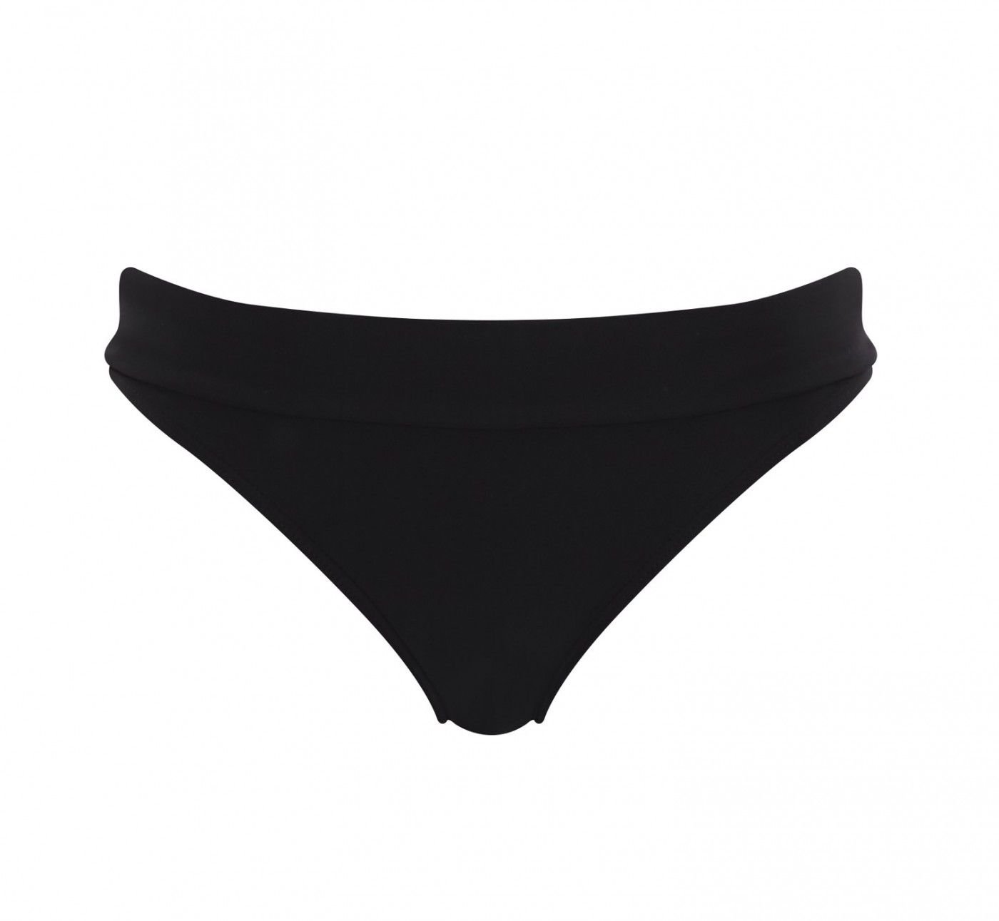 Anya Riva Fold Black Classic Pant with Adjustable Band