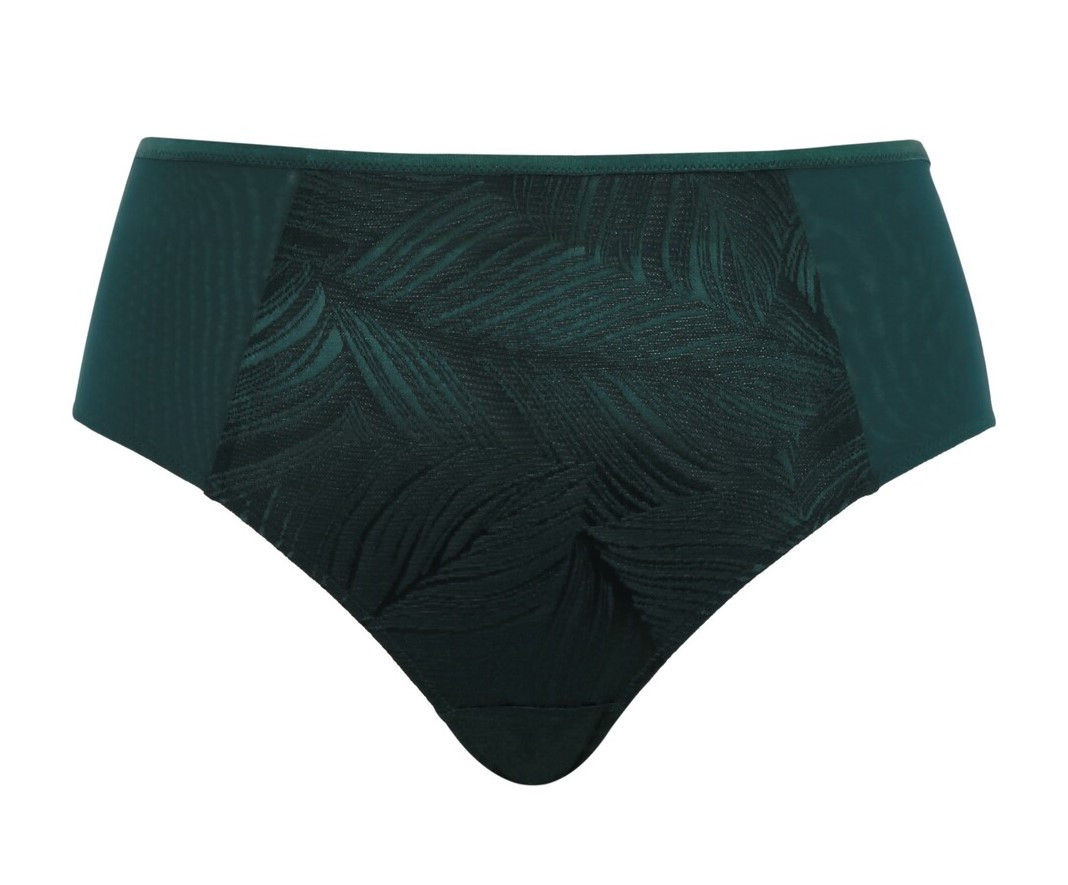 High Waist Brief Illuminate Dark Green
