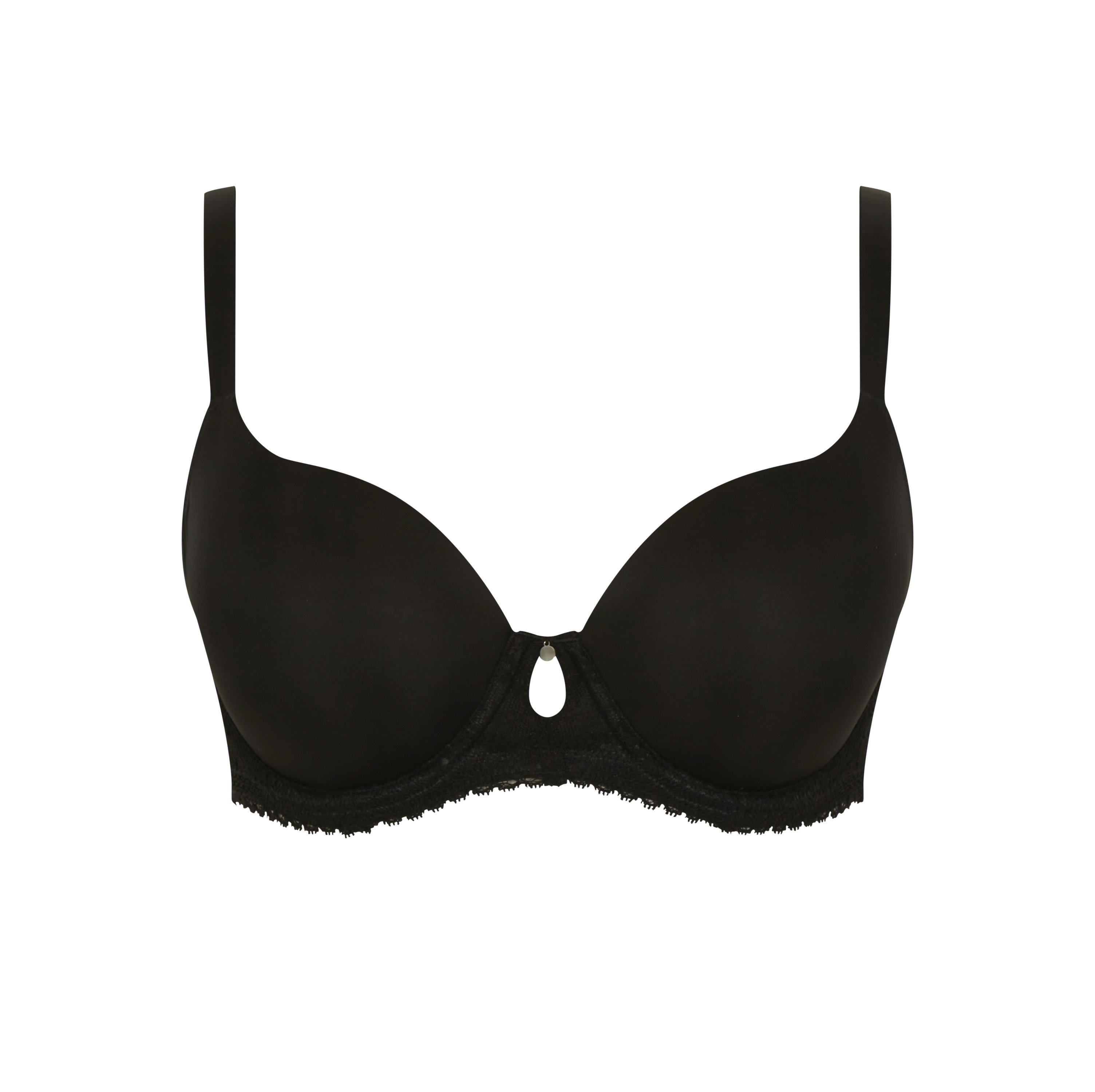 Moulded Cup Balconnet Bra Alexis T Shirt Bra Black