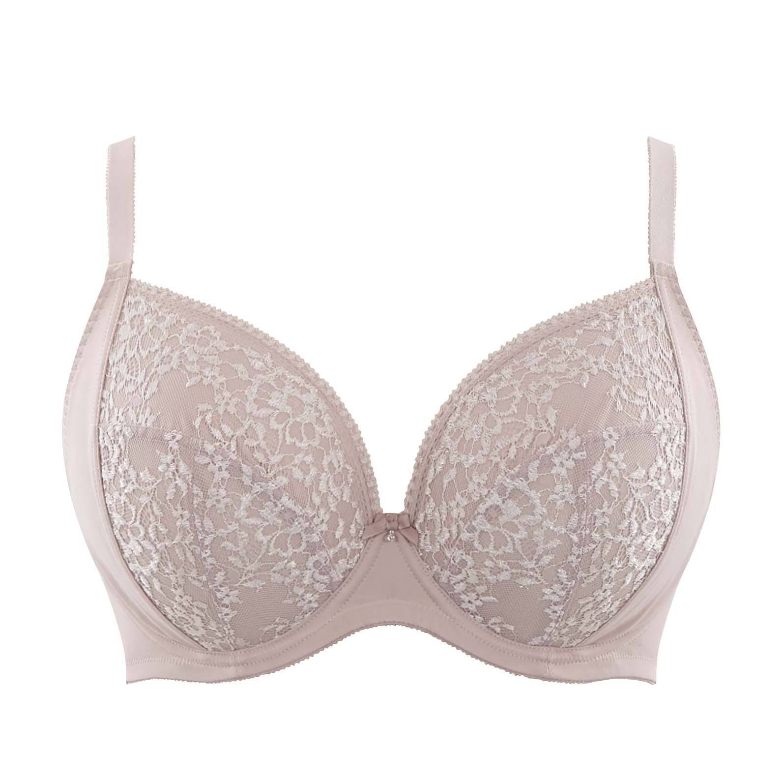 Roxie Misty Rose Lace Plunge Soft Cup Bra